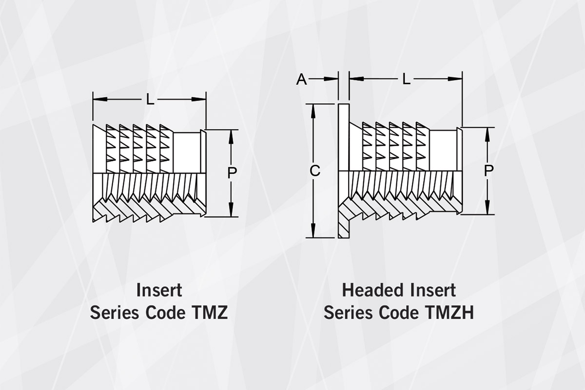 TMZ Barbed Press-In Inserts | PENCOM