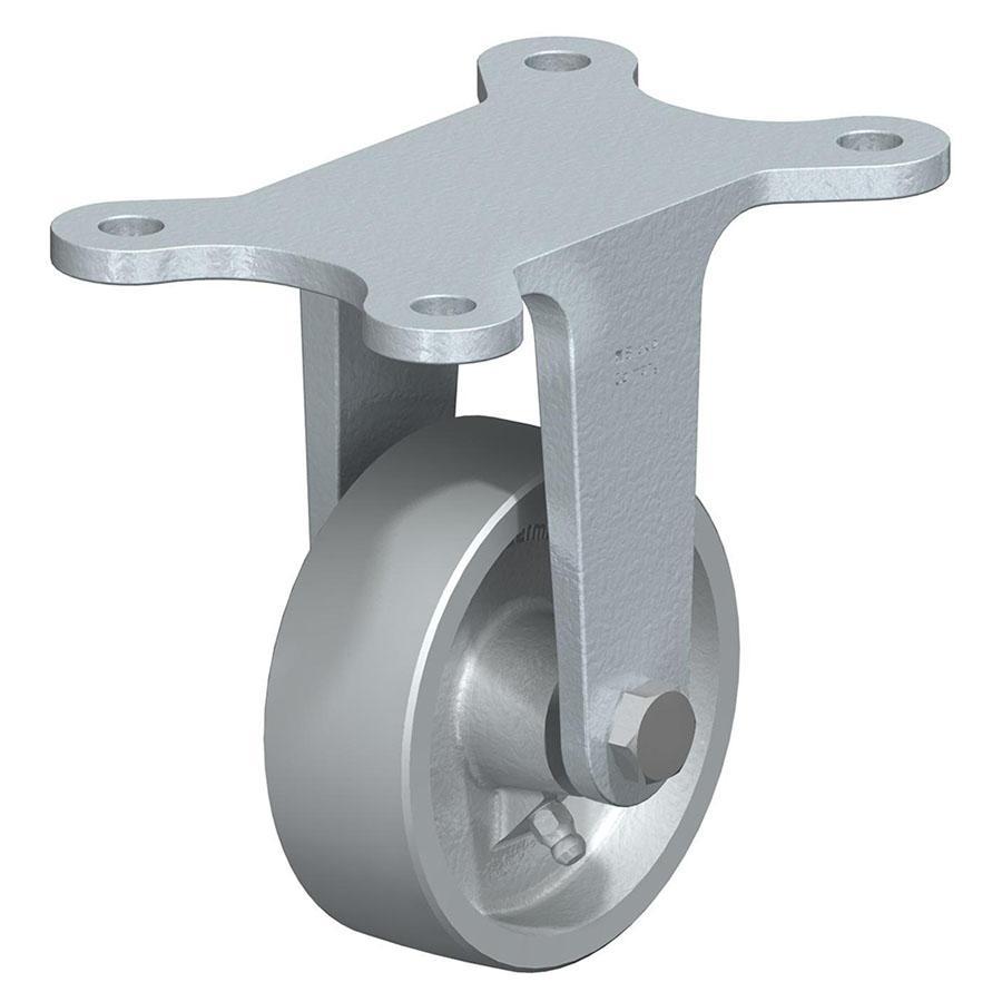 BT - Malleable cast fixed iron caster with top p... | PENCOM