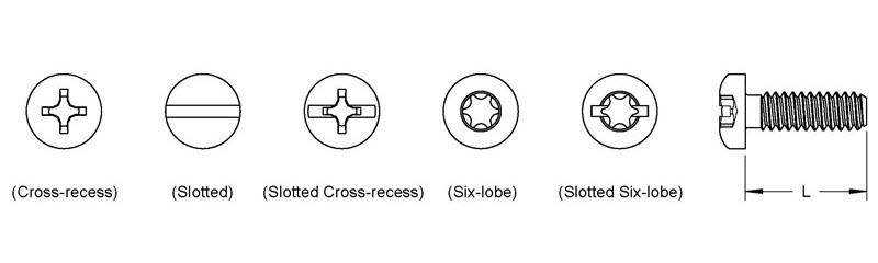 Pan Head Machine Screws | PENCOM