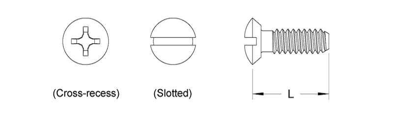 Undercut Oval Head Machine Screws | PENCOM