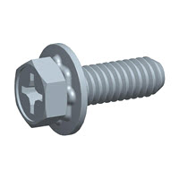 Indented Hex Head Square Cone Washer Sems | PENCOM